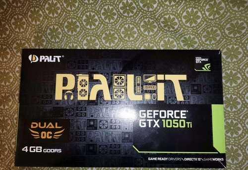 Видеокарта Palit gtx 1050 ti 4gb