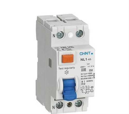 Chint узо NL1-63 2P 16A 10mA 6kA тип A (R)