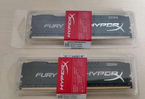 Оперативная память DDR4 Hyperx Fury 16gb 3200Mhz