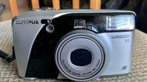 Плёночный фотоаппарат Olimpus SuperZoom 115