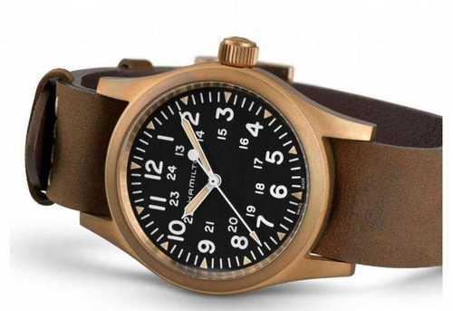 Новые Hamilton Khaki Field Mechanical bronze