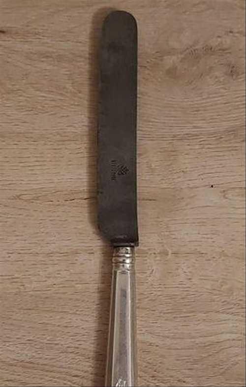Нож столовый Варыпаевъ Россия серебро 84
