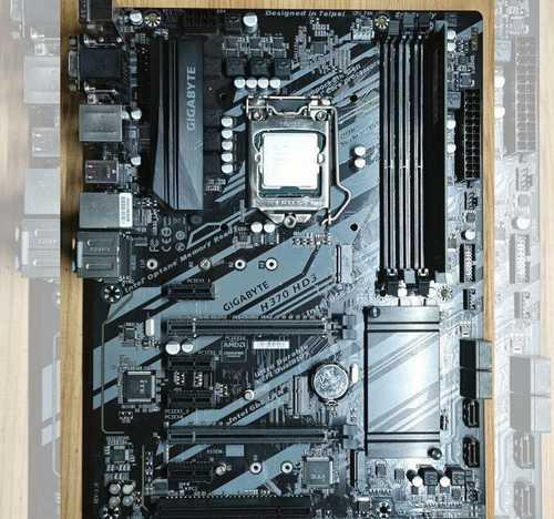 Gigabyte H370 HD3, Intel Core i7, DDR4