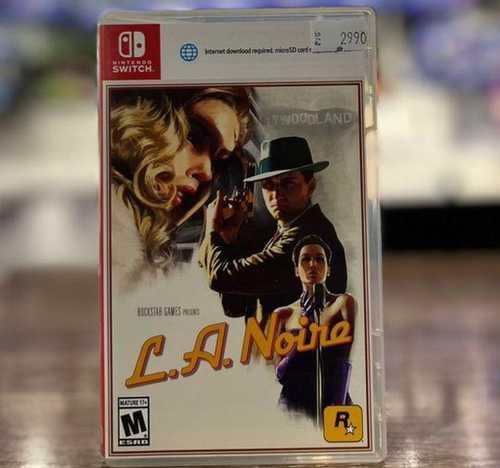 La Noire Nintendo switch