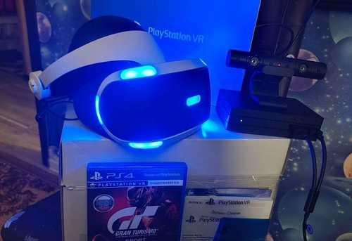 Шлем VR Sony PS4, PS5(очкиVR)с игрой