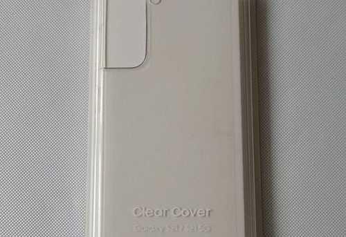 Чехол Clear Cover на Samsung S21 оригинал