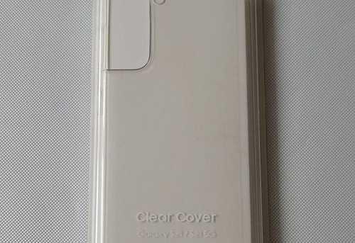 Чехол Clear Cover на Samsung S21 оригинал