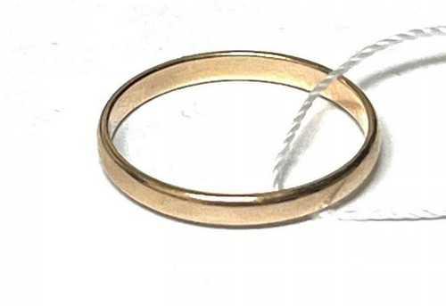 Золотое кольцо обручальное р 21 (14640)