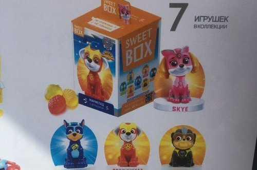 Sweet box щенячий патруль буба и другие