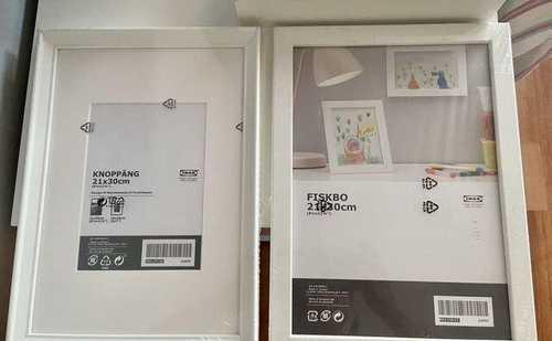 Новые рамы IKEA knoppäng и fiskbo