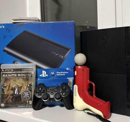 Sony Playstation 3 SuperSlim 300gb Отличная