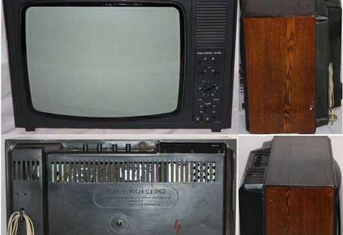 Советский телевизор ч/б Рекорд 345, Sony, пульты