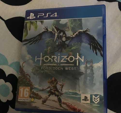 Horizon forbidden west ps4 диск