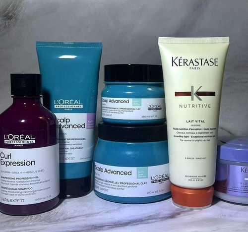 L'Oreal Pro, Kérastase, Matrix шампуни, уходы