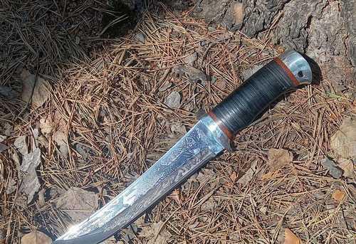 Нож кованый нс-13А Пара волков