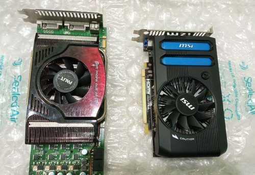 Видеокарты Palit 9800 & MSI R7770