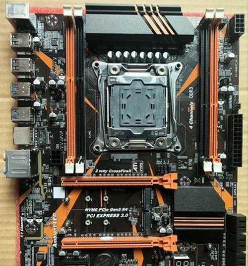 Мат.плата X99 Turbo D3 и CPU E5-2666v3 10 ядер/20п