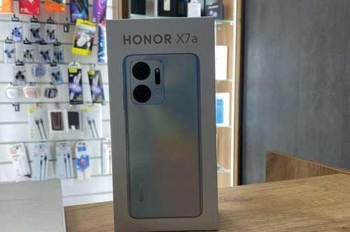 Смартфон Honor X7a 4/128Gb, синий океан