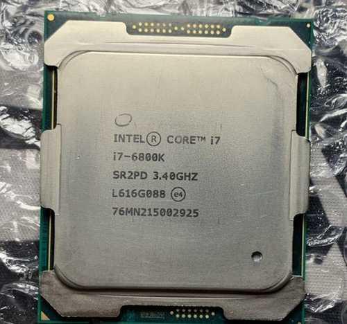 Процессор intel core i7 6800k lga 2011v3