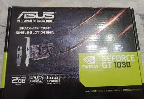 Видеокарта asus GT1030