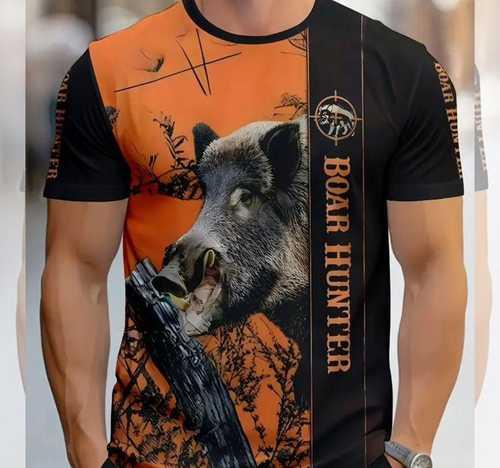 Новая футболка для охоты Boar Hunter Финляндия