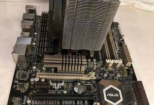 Комплект AMD FX8350 + Материнская плата asus