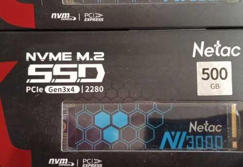 SSD Netac nv3000 500gb