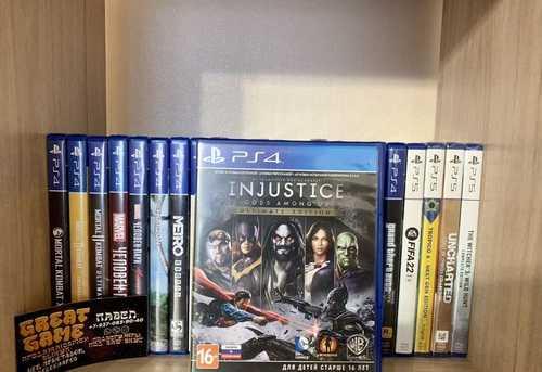 Игры PS4: Injustice: Gods Among Us
