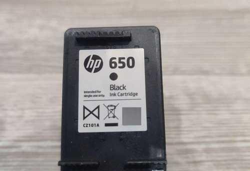 Картридж Картридж HP 650 (CZ101A) черный, HP
