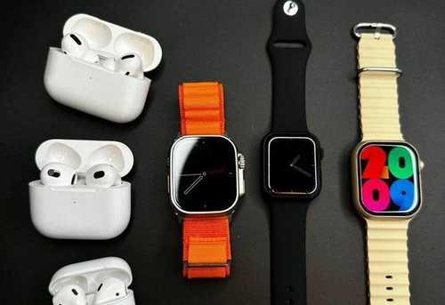 Комплект Apple Watch + Airpods с гарантией