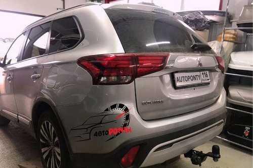 Фаркоп Mitsubishi Outlander с 2016 под квадрат