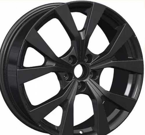 Khomen Wheels KHW1906 7x19 5x108 ET45 DIA65.1 black