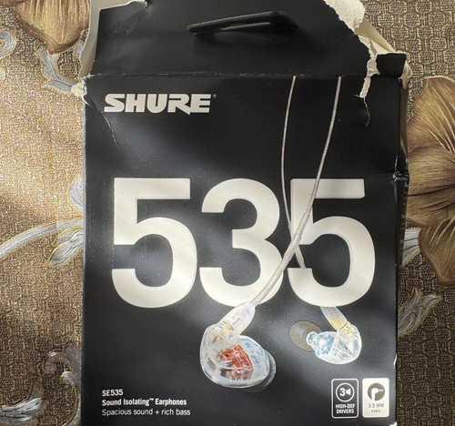 Ушные мониторы shure