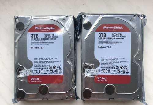 Новый Жесткий диск WD RED 3 Tb WD30efrx