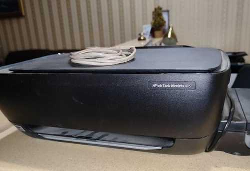 Цветной принтер HP Ink Tank Wireless 415