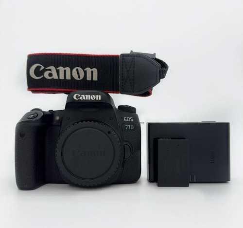 Canon 77D Body пробег 21640 кадров