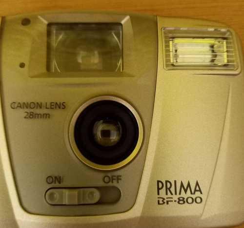 Пленочный фотоаппарат canon prima bf 800