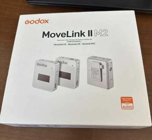 Комплект микрофонов Godox MoveLink II M2