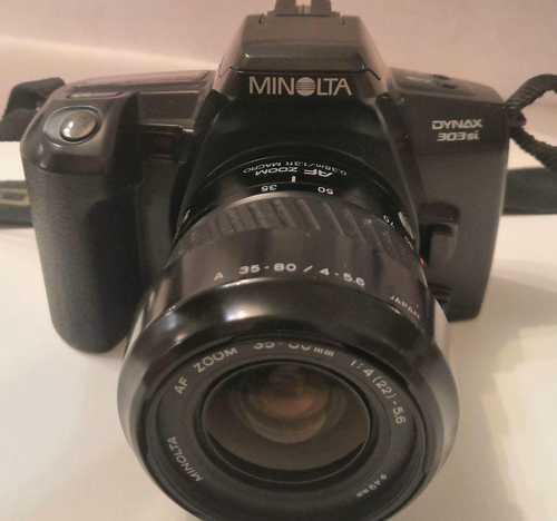 Фотоаппарат пленочный Minolta Dynax 303 si