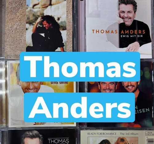 Cd диски с музыкой Thomas Anders Modern Talking