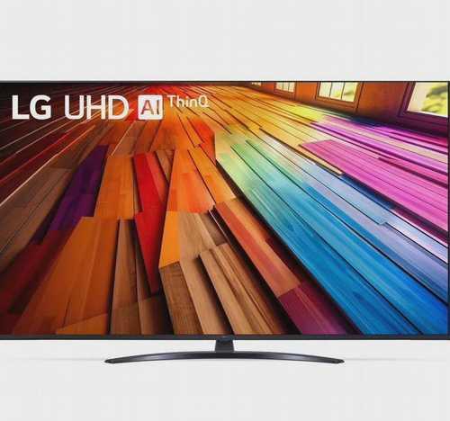 55" Телевизор LG 55UT81006LA.arug черный