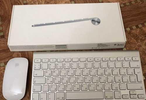 Клавиатура и мышь Apple magic keyboard