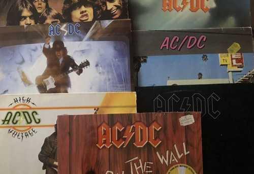 AC/DC фирменные виниловые пластинки