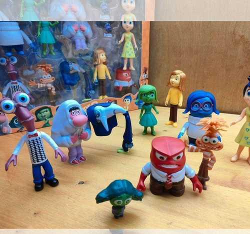 Головоломка 2 набор из 10 фигурок Inside Out 2