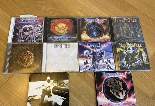 CD диски рок металл