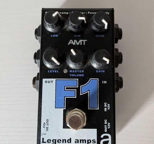 Педаль эффектов AMT F1 (Fender Twin) Preamp Legend