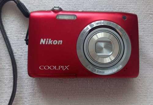 Фотоаппарат Nikon coolpix s 2800