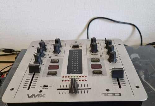 Профессиональный микшер behringer vmx 100