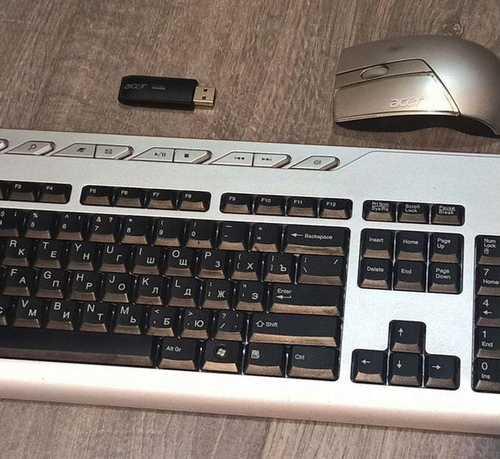 Клавиатура и мышь беспроводные Acer