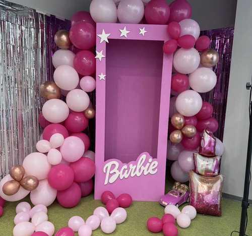 Коробка Barbie для фотосессии